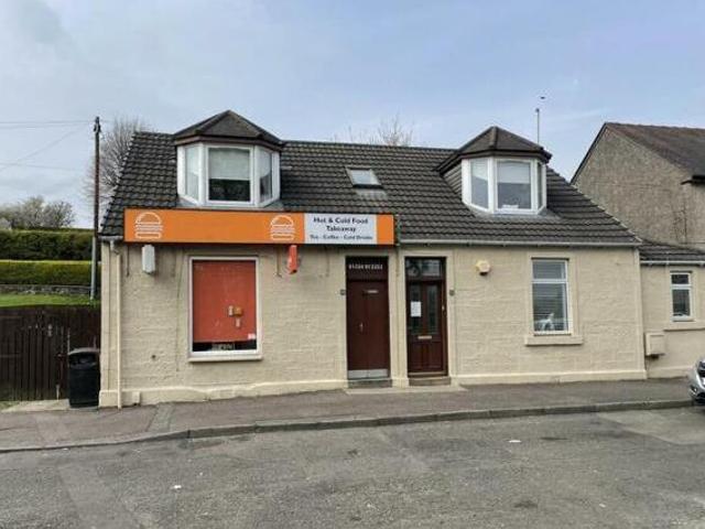13 15 Glasgow Road, Vacant Retail Unit With Accommodation, Dennyloanhead, 4 Bedroom Detached