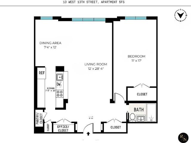 13 West 13th Street, Unit 5FS | Compass