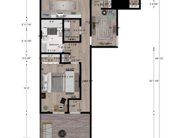 1004 1006 Main 2 Bedroom Apartment for Rent at 1004 Main St, Lafayette, IN 47901 Perrin