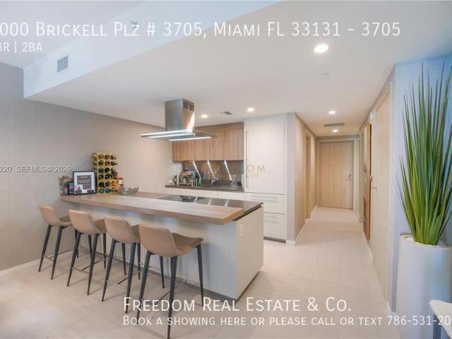 1000 Brickell Plz # 3705, Miami FL 33131 #3705 Miami