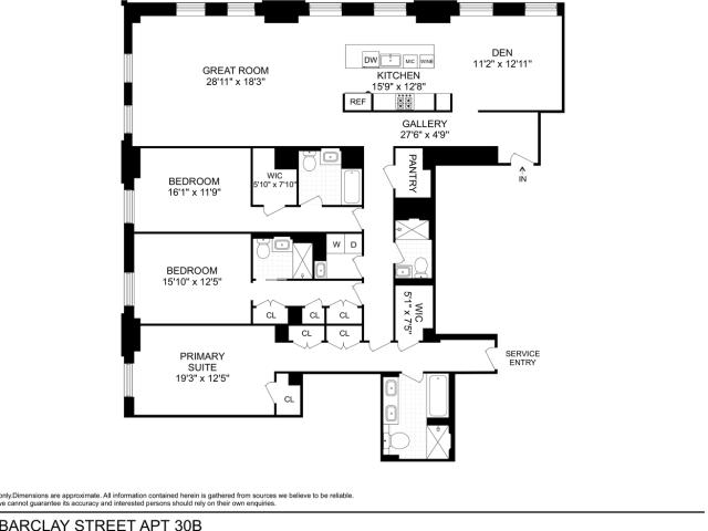100 Barclay Street, Unit 30B