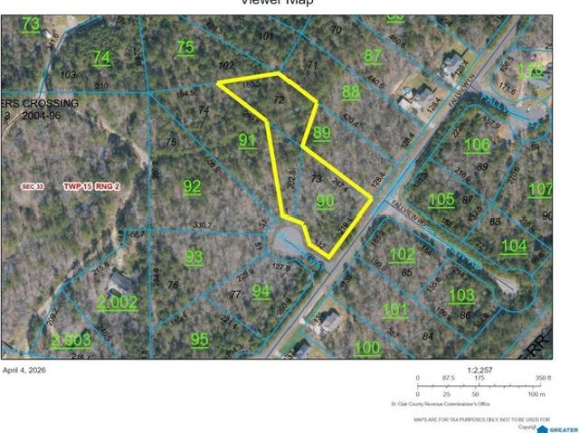 100 Fallview Way Lot TRACT2, Odenville, AL 35120