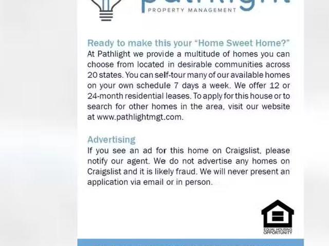 100% off first full months base rent when you move 19332 91st.