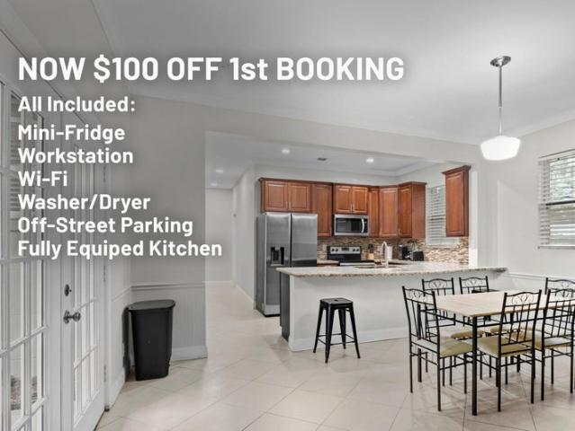 $100 Off 1st booking with code TOP10029. Newly re