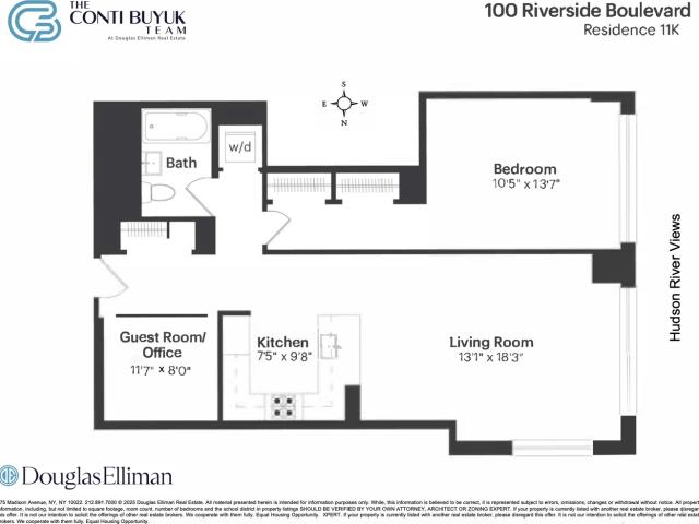 100 Riverside Boulevard, Unit 11K | Compass