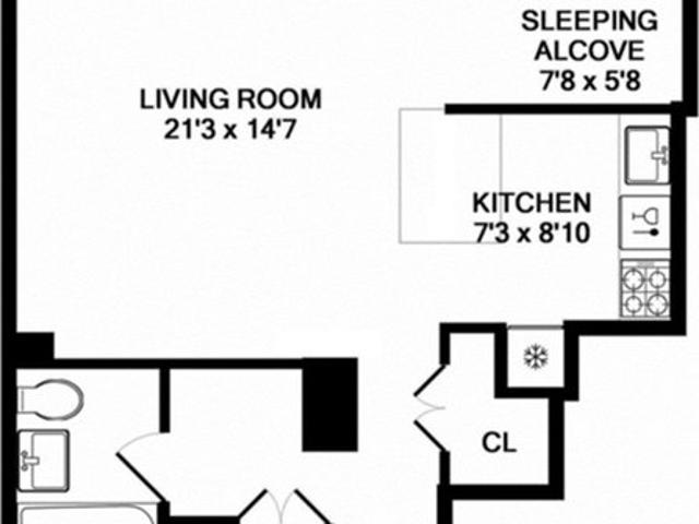 100 W 93rd St Apt 21D, New York, NY 10025