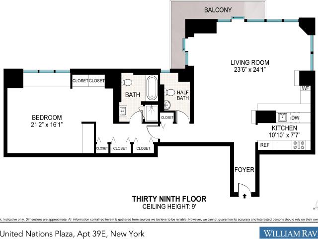 100 United Nations Plaza, Unit 39E