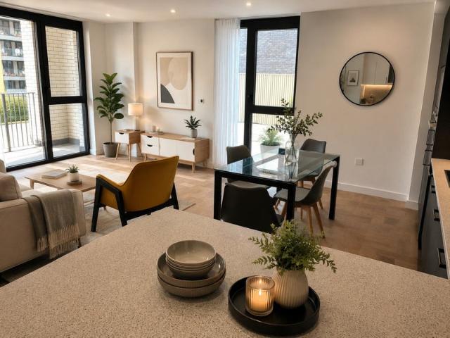 100sqm 2bed/2bath Flat with Private Terrace in E1W