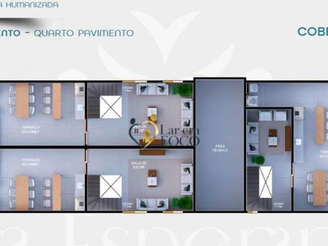 1017C. COBERTURA PARA VENDA, B. BOA ESPERANÇA, SANTA LUZIA