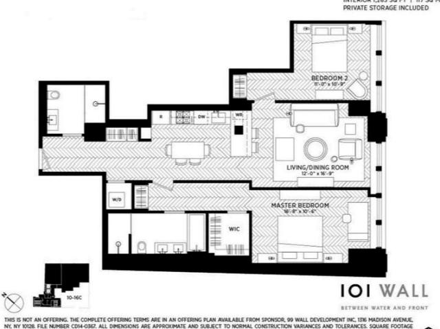101 Wall Street, Unit 14C | Compass