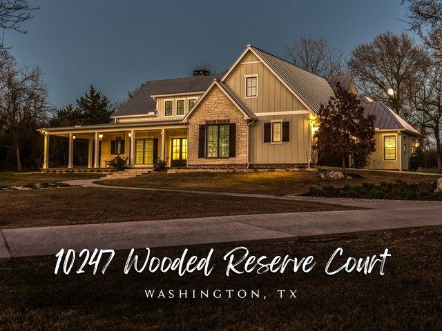 10247 Wooded Reserve Ct, Washington, TX 77880