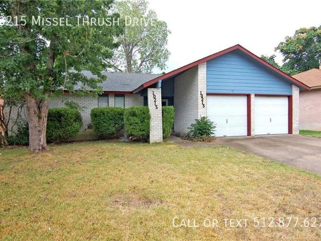 10215 Missel Thrush Drive Austin, TX 78750