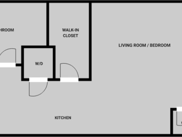 10333 Main Street Studio Apartment for Rent at 10333 Main St #4027A, Bellevue, WA 98004 Downtown Bellevue
