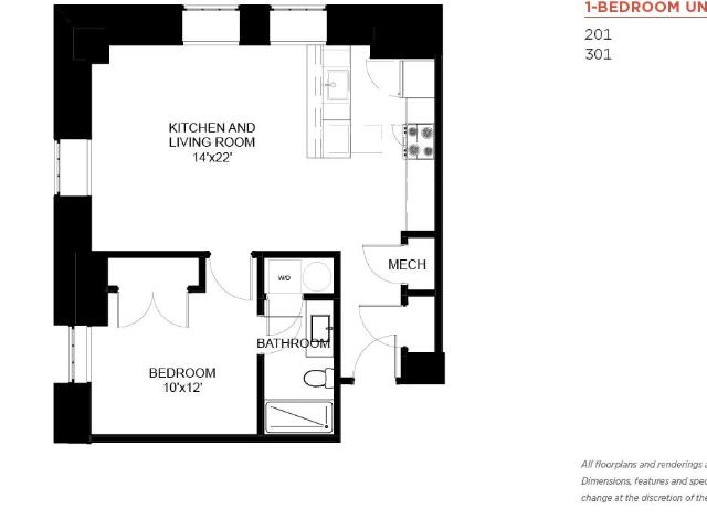 103 S Gay St, Unit 1BR, Baltimore, MD 21202 | MLS #MDBA2109