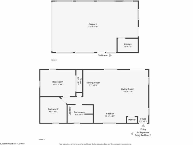 10581 Pine Island Dr, Weeki Wachee, FL