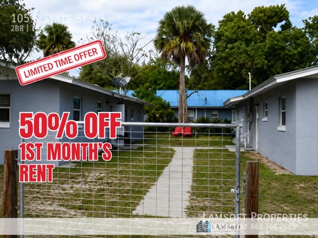 105 E State St, 2 beds, 1 full bath