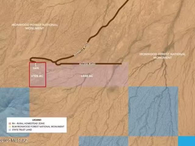 105Acres Manville Rd, Marana, AZ 85653 MLS 22509686