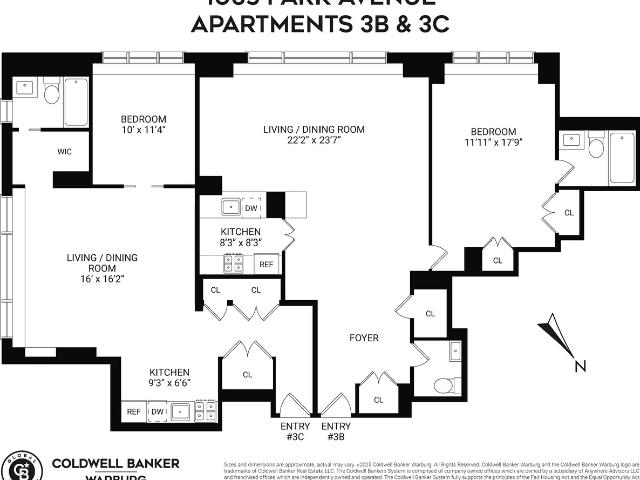 1065 Park Avenue, Unit 3BC