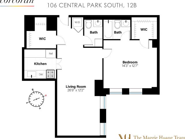 106 Central Park South, Unit 12B