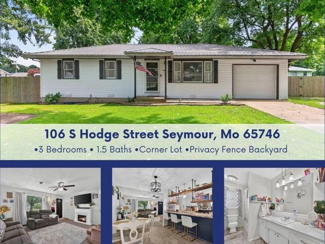 106 S Hodge St, Seymour, MO 65746