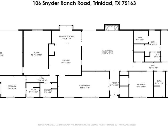 106 Snyder Ranch Rd, Trinidad, TX 75163 | MLS #21215
