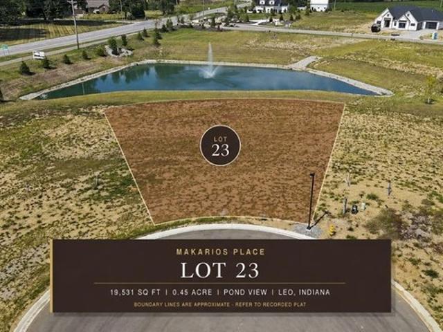 10802 Conrad Creek Ct Lot 23, Leo, IN 46765
