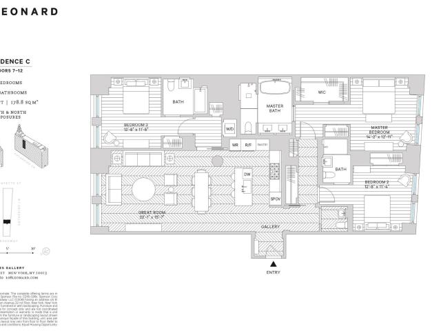 108 Leonard Street, Unit 10C