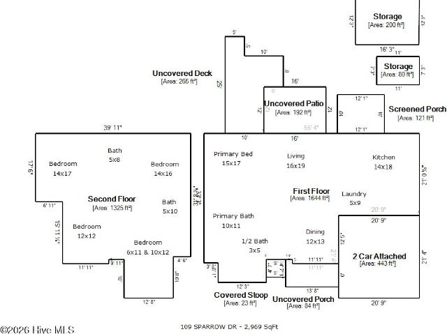 109 Sparrow Dr, New Bern, NC 28560 | MLS #100567 | Compass