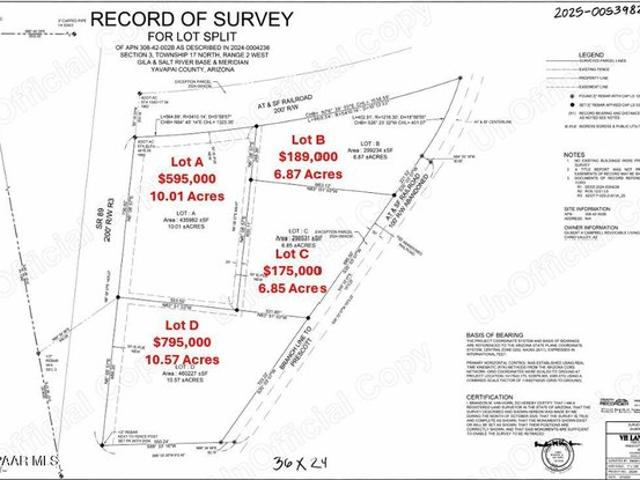 10.01 Acres N State Route 89 Lot A, Paulden, AZ 86334