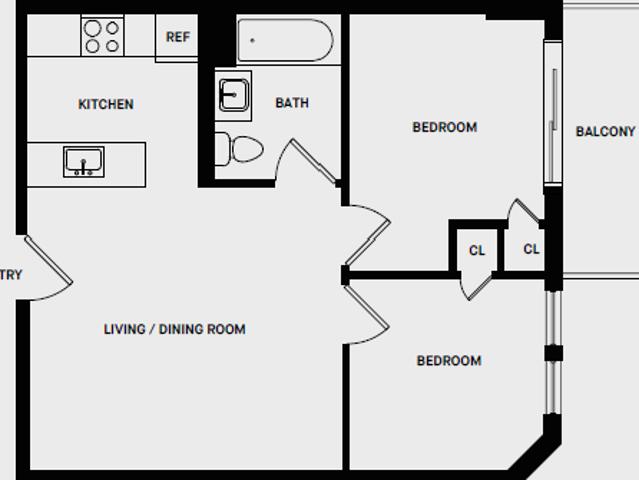 10 Lexington Avenue I Line 2 Bed 1 Bath