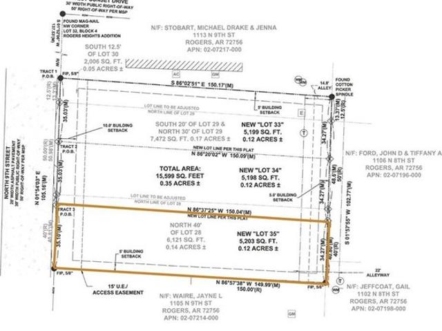 N 9th St Lot 34, Rogers, AR 72756