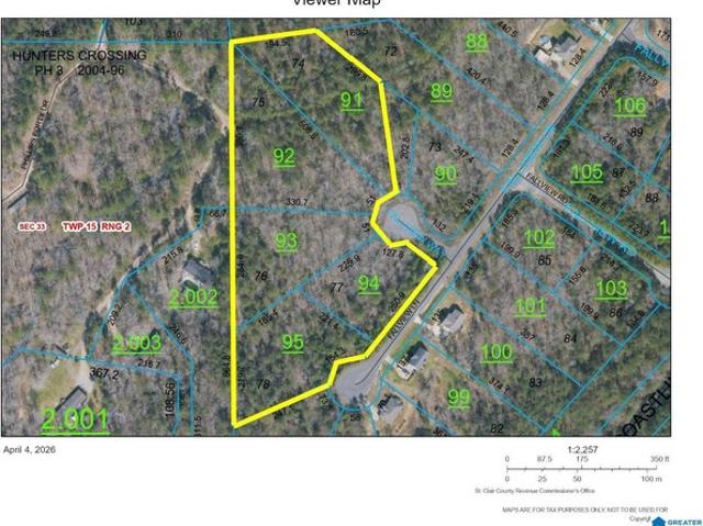 110 Fallview 1 New Survey Way Lot Tract, Odenville, AL 35120