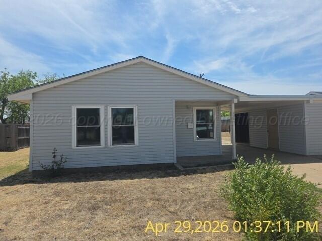 1113J Juniper Dr, Pampa, TX 79065