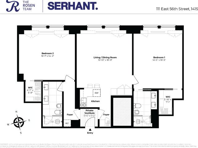 111 East 56th Street, Unit 1406