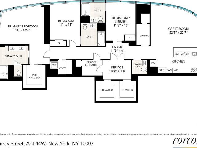 111 Murray Street, Unit 44W | Compass