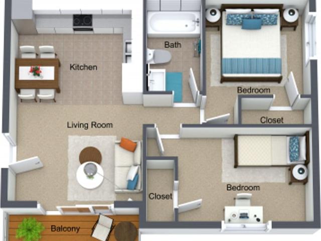 111 Wiggins Street 2 Bedroom Apartment for Rent at 111 Wiggins St, West Lafayette, IN 47906