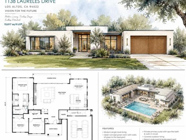 1138 Laureles Dr, Los Altos, CA 94022