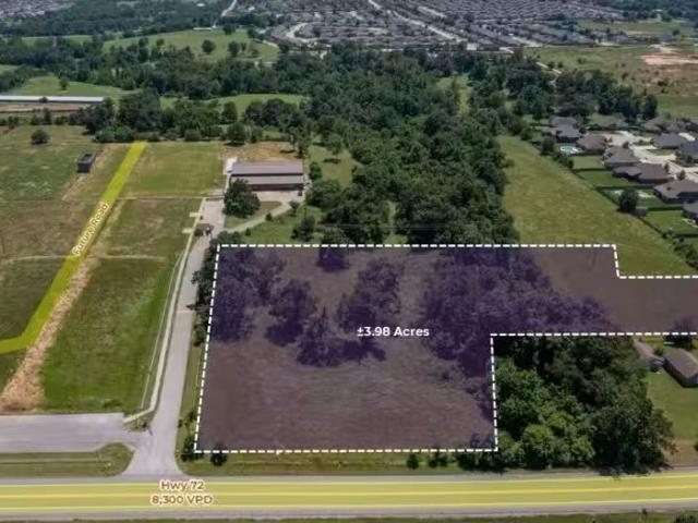 11301 HIGHWAY 72 W, CENTERTON, AR 72719 Vacant Land For Sale.