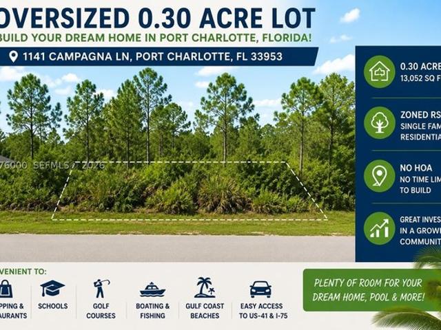 1141 Campagna Ln, Port Charlotte, FL 33953