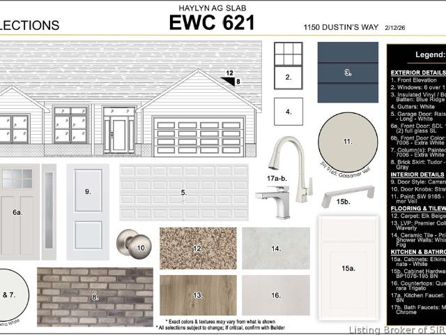 1150 LOT 621 Dustin's Way