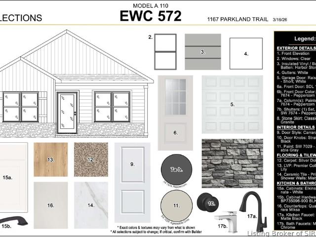 1167 LOT 572 Parkland Trail
