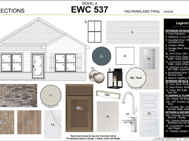 1162 LOT 537 Parkland Trail