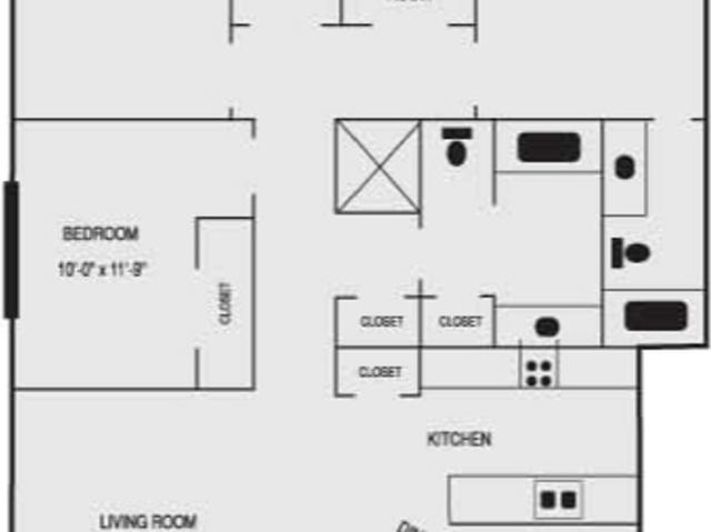 117 1 Bedroom Apartment for Rent at Springdale Apartments, Memphis, TN 38108 Douglas Bungalow Crump