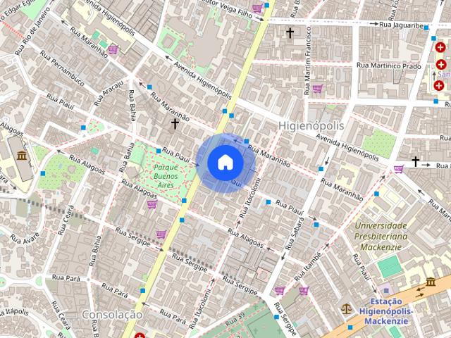 #1191273 Apartamento Locação com 340.00 m², 4 Quarto s, por R$ 7.500