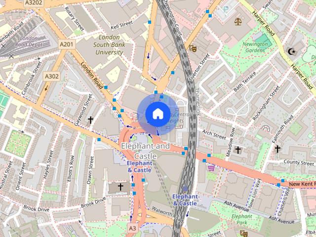119 Newington Causeway, Elephant and Castle, London, SE1