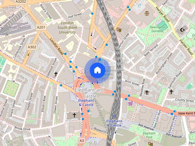 119 Newington Causeway, Elephant and Castle, London