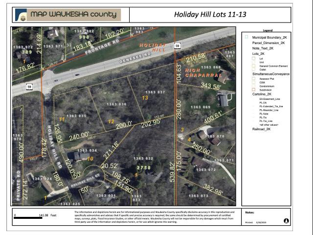 11 Holiday Hill Rd, Unit LT12 LT13, Waukesha, WI 53189 | MLS #1956