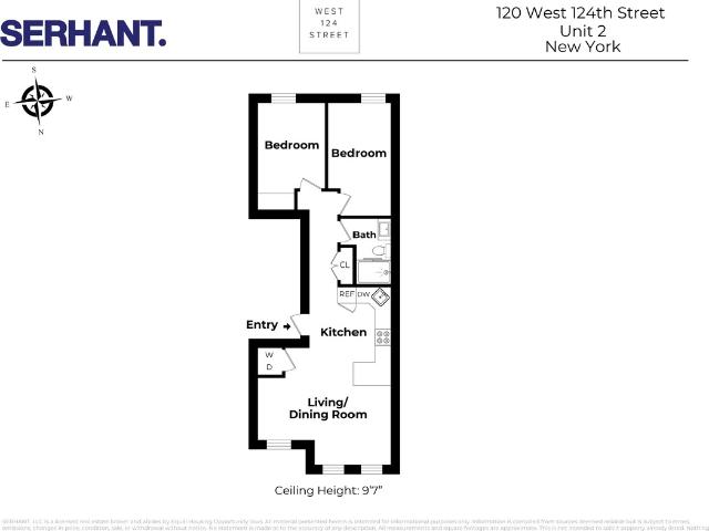120 West 124th Street, Unit 2 | Compass