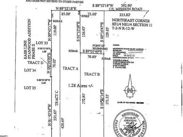 1218 MISSION RD, NORTH LITTLE ROCK, AR 72118