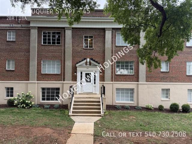 1222 Fauquier St Apt, 2 beds, 1 full bath